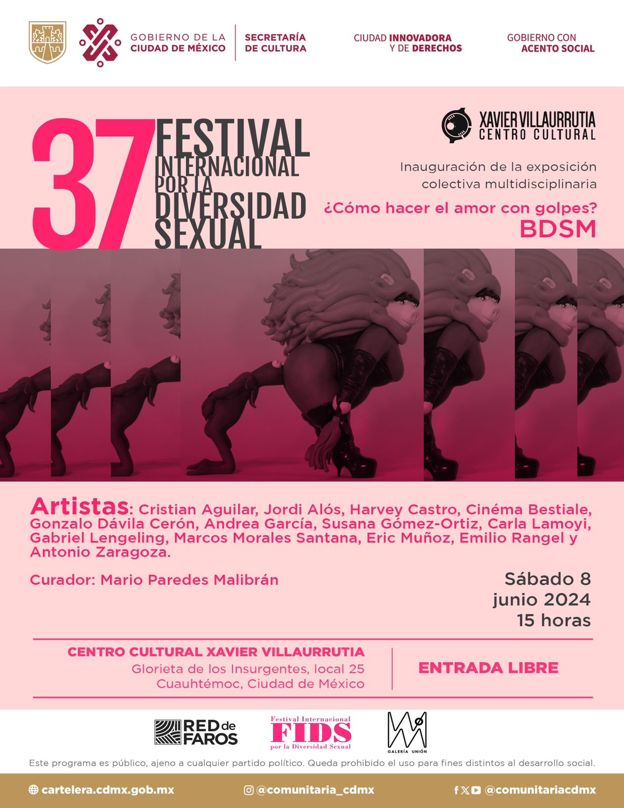 Chilango - Mes del Orgullo 2024: actividades gratis en CDMX por el Pride