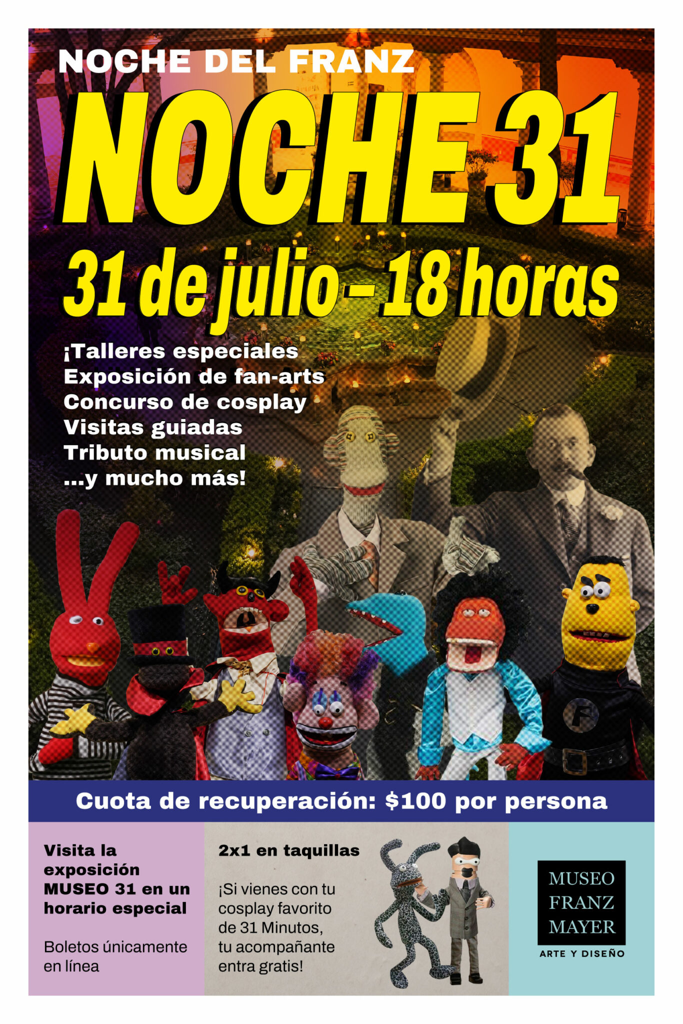 Fiesta temática de 31 Minutos en CDMX: Lugar, fecha y costo