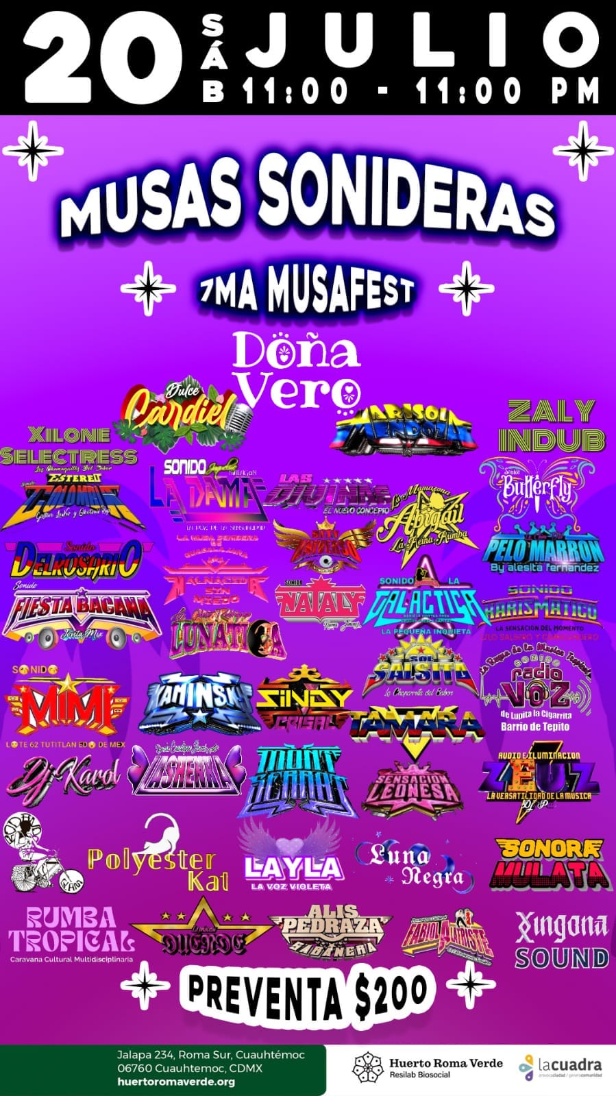 Chilango - Musafest: Musas Sonideras celebran 7 años con baile de 12 horas