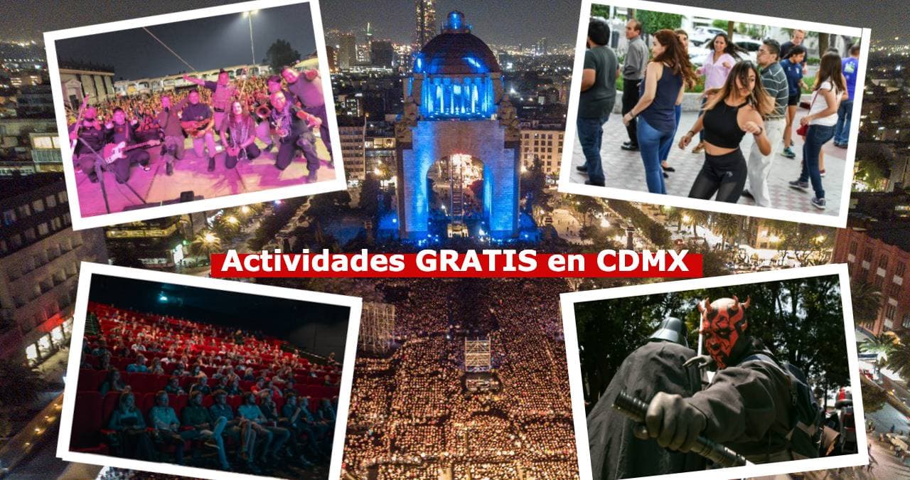Chilango - Actividades gratis en CDMX del 24 al 26 de mayo: música y más