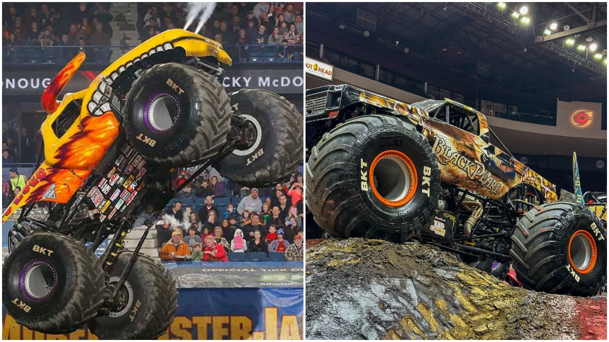 Chilango - Monster Jam 2024 en CDMX, competencia de camiones monstruo