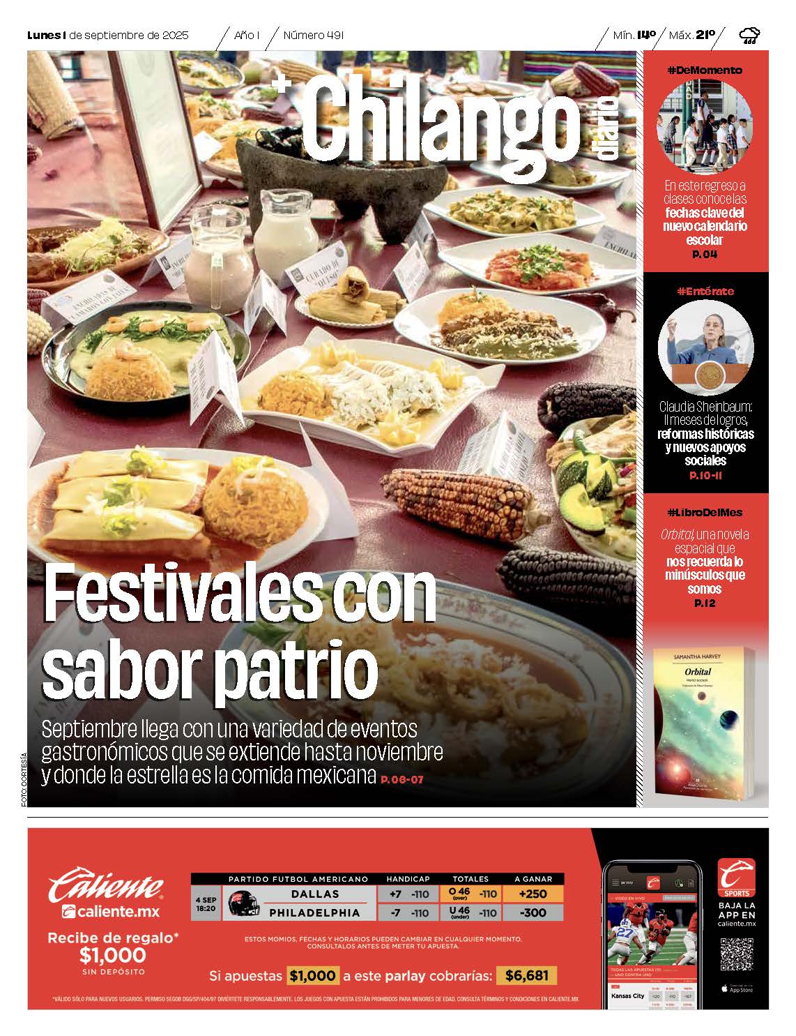 Chilango - Festivales con sabor patrio - Chilango