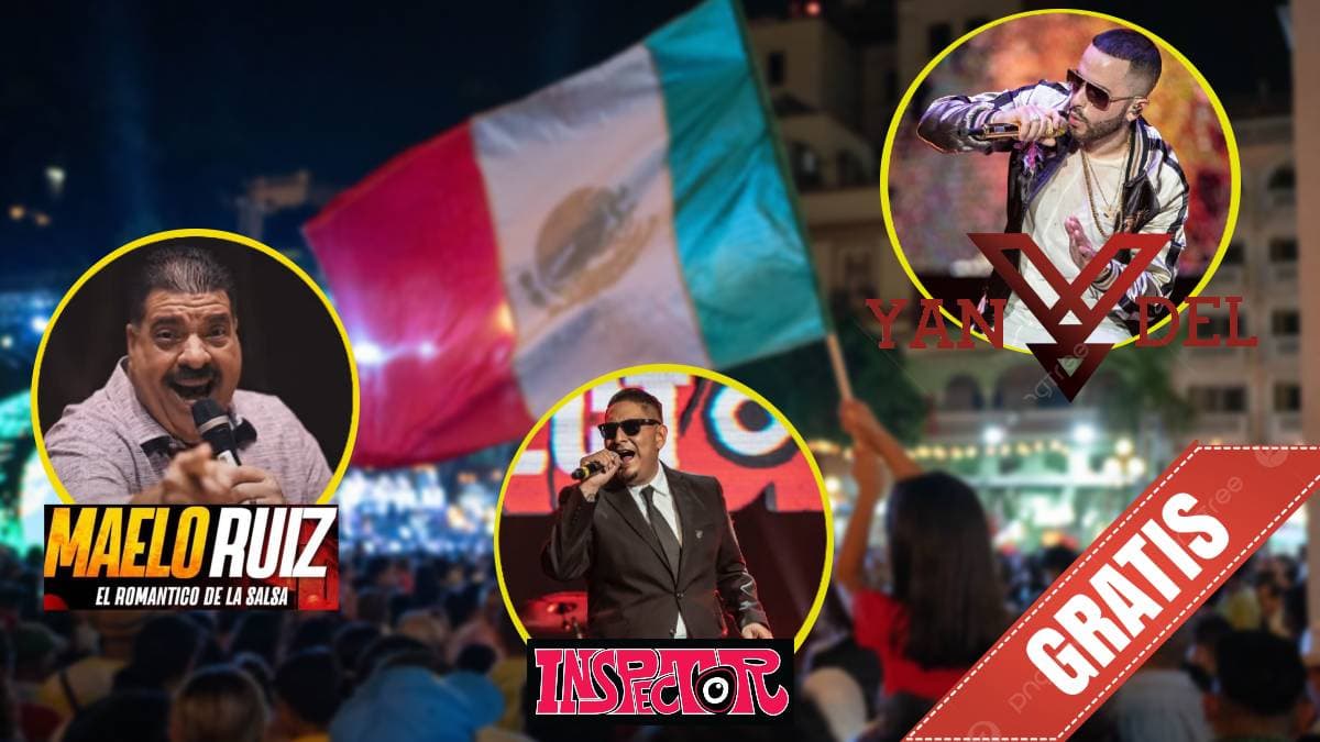 Chilango - Grito de Independencia en CDMX: Inspector, Maelo Ruiz y Yandel darán concierto gratis