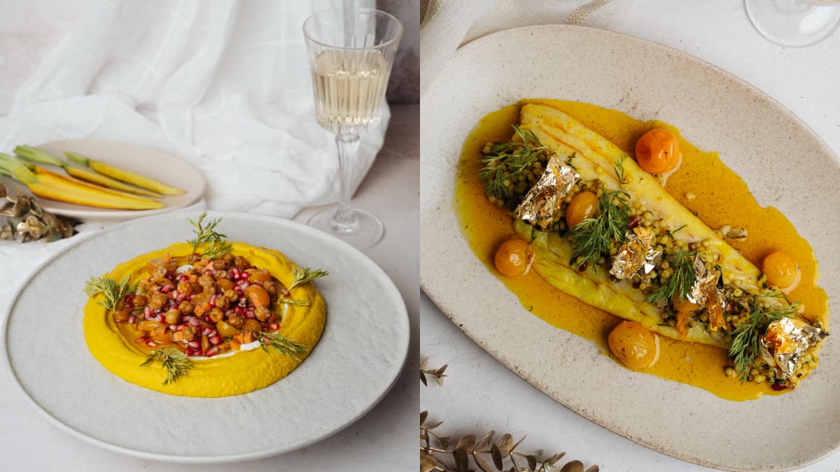 Chilango - Golden Specials, menú griego en CDMX con oro comestible