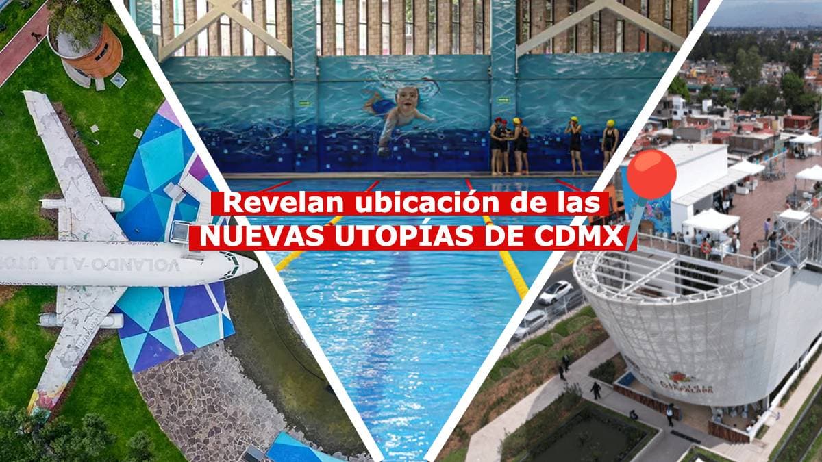 Chilango - Clara Brugada revela ubicación de las nuevas Utopías de CDMX