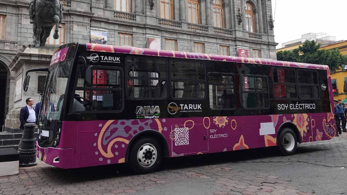 Chilango - Taruk, primer autobús eléctrico mexicano, circula en CDMX: ruta