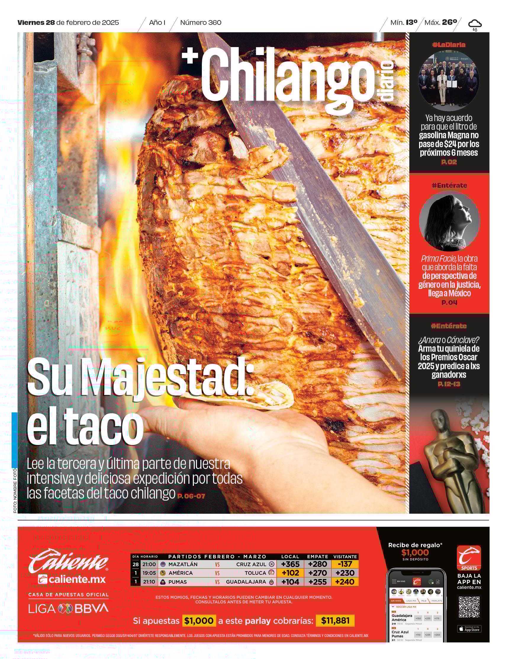 Chilango - Su Majestad: el taco - Chilango