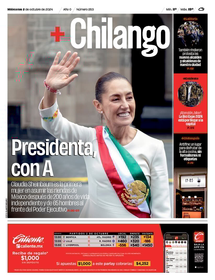 Chilango - Presidenta, con A - Chilango